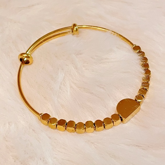 Jewelry | New Gold Color Push And Pull Bracelet | Poshmark